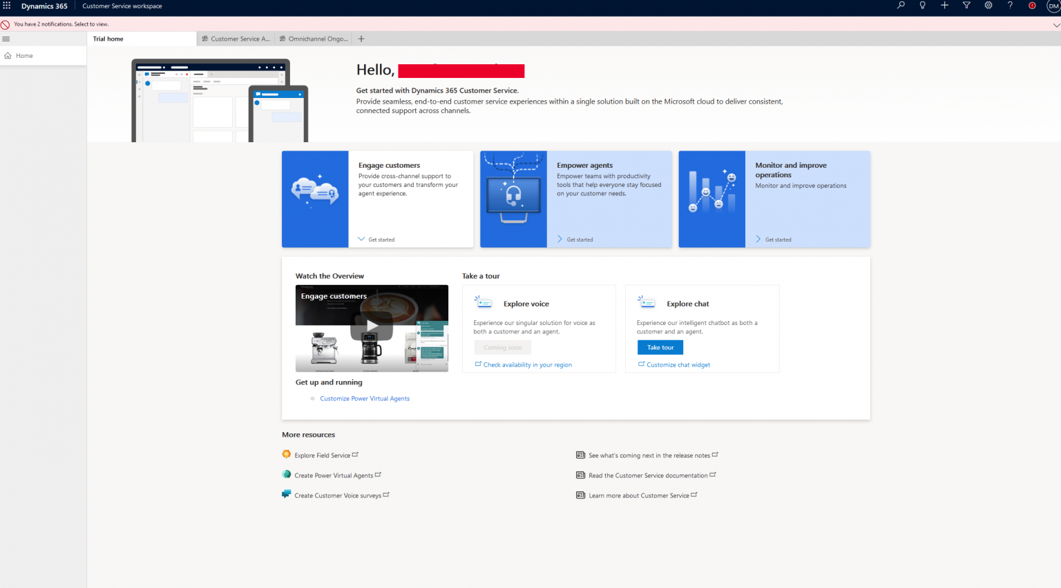 Getting Started! (Trial instance of Dynamics 365) – Up Dynamics Creek